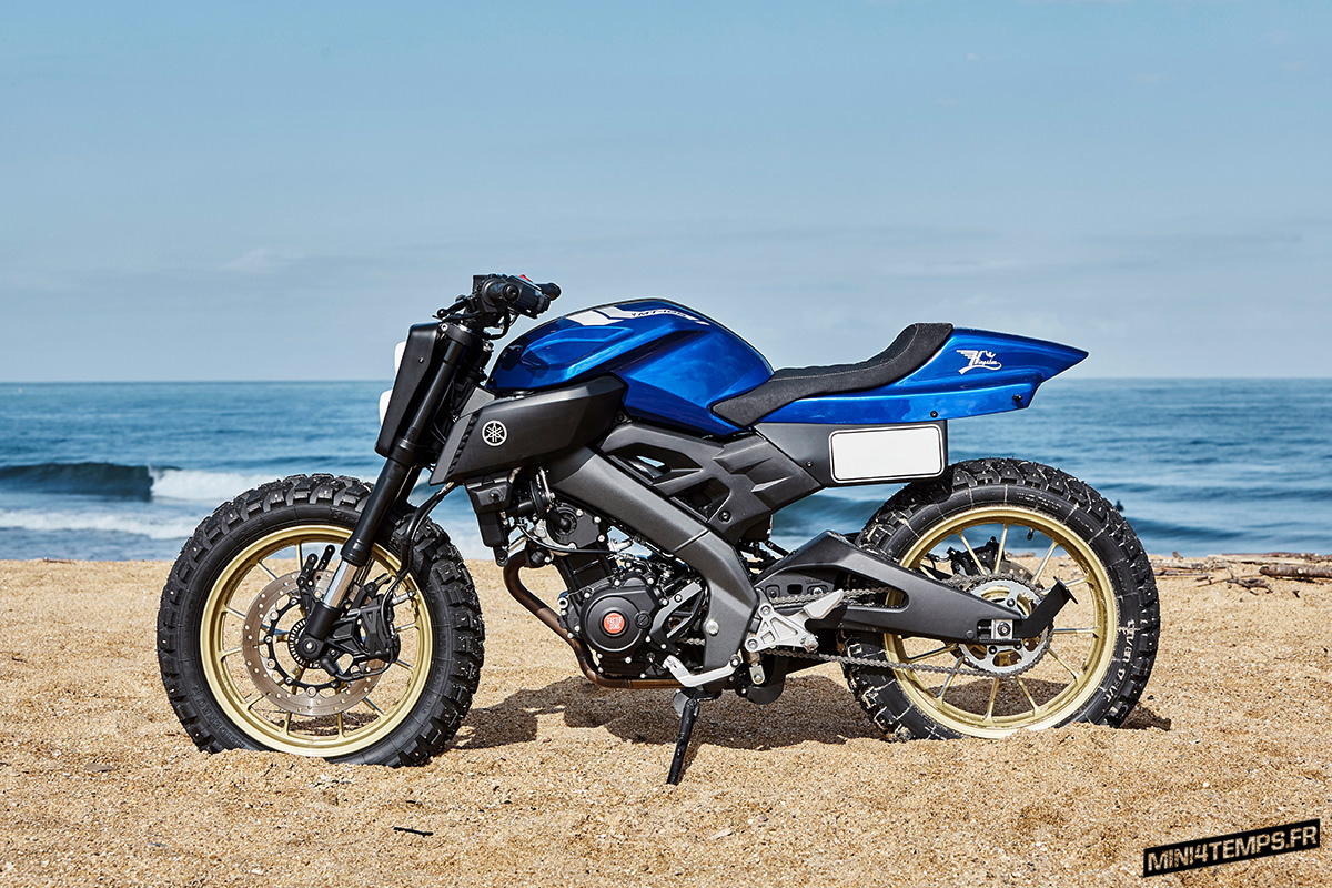 La Yamaha MT 125 Tracker De Kingston Custom Mini4temps fr La Yamaha MT 125 Tracker De Kingston Custom Mini4temps fr