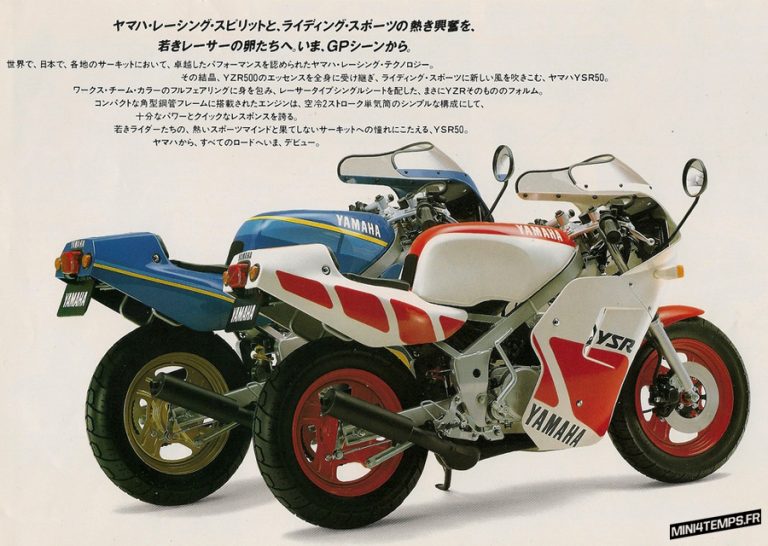 Yamaha YSR - Mini4Temps.fr, le site des passionnés de Mini4Temps Honda ...