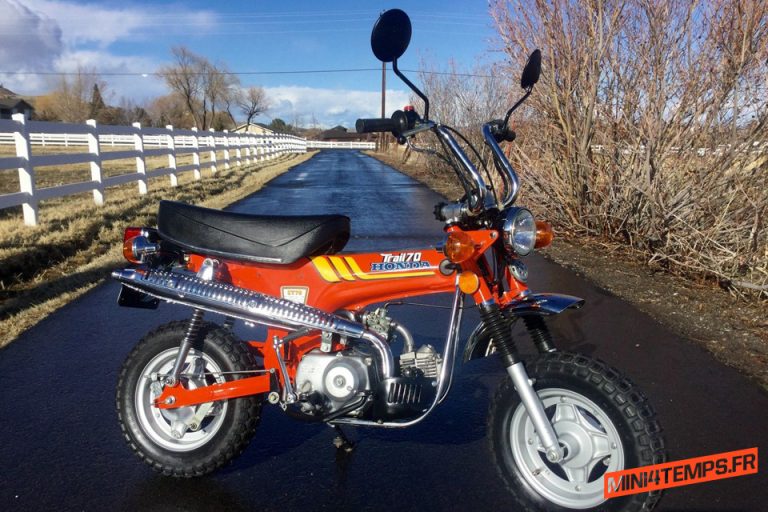 Le Honda Dax CT70 de Reno - Mini4Temps.fr, le site des passionnés de ...