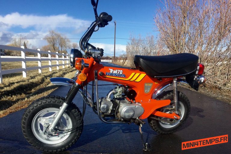 Le Honda Dax CT70 de Reno - Mini4Temps.fr, le site des passionnés de ...
