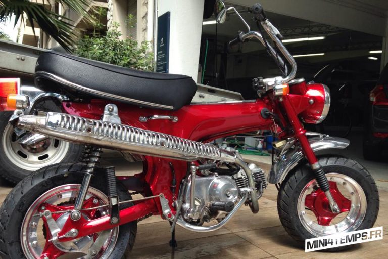 Honda Dax ST70 red by Duke Motorcycles - Mini4Temps.fr, le site des ...