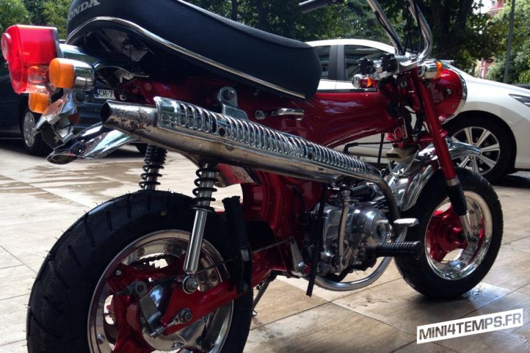 Honda Dax ST70 red by Duke Motorcycles - Mini4Temps.fr, le site des ...