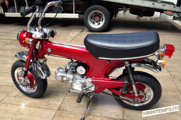 Honda Dax ST70 red by Duke Motorcycles - Mini4Temps.fr, le site des ...