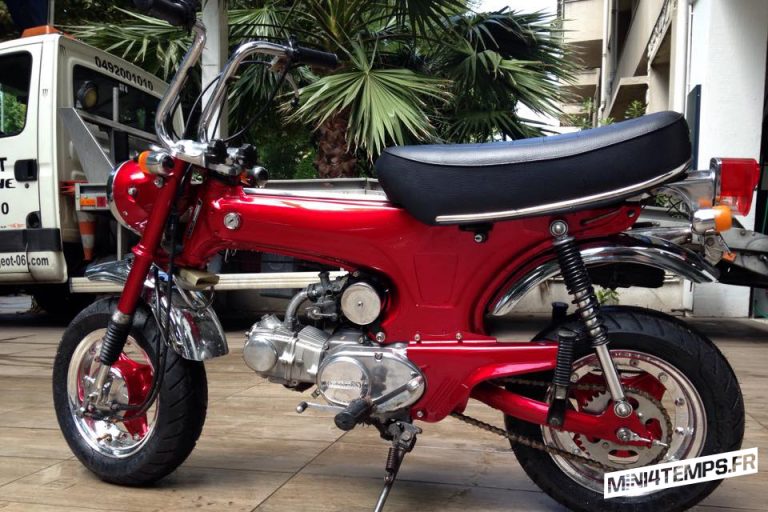 Honda Dax ST70 red by Duke Motorcycles - Mini4Temps.fr, le site des ...