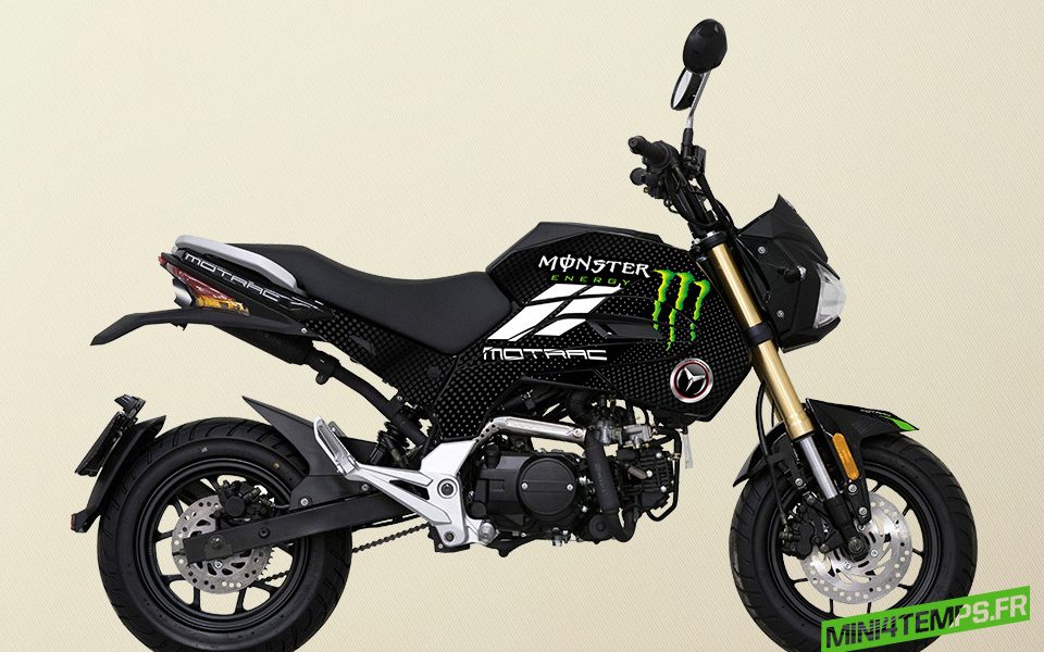 Motrac M-OX 50cc Monster Energy et Alpinestars - Mini4Temps.fr, le site ...