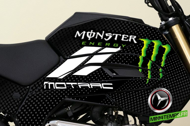 Motrac M-OX 50cc Monster Energy et Alpinestars - Mini4Temps.fr, le site ...
