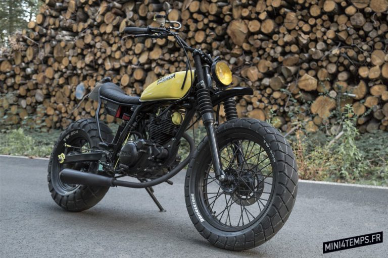 Yamaha TW 125 by Le French Atelier - Mini4Temps.fr, le site des ...