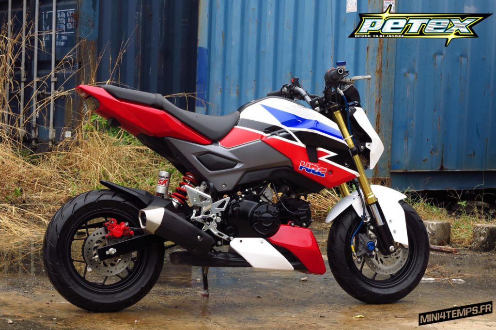 Honda MSX 125 SF Tri-color Petex Edition - Mini4Temps.fr, le site des ...