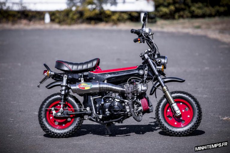 Un Honda Dax "CT 110 Turbo" - Mini4Temps.fr, le site des passionnés de ...