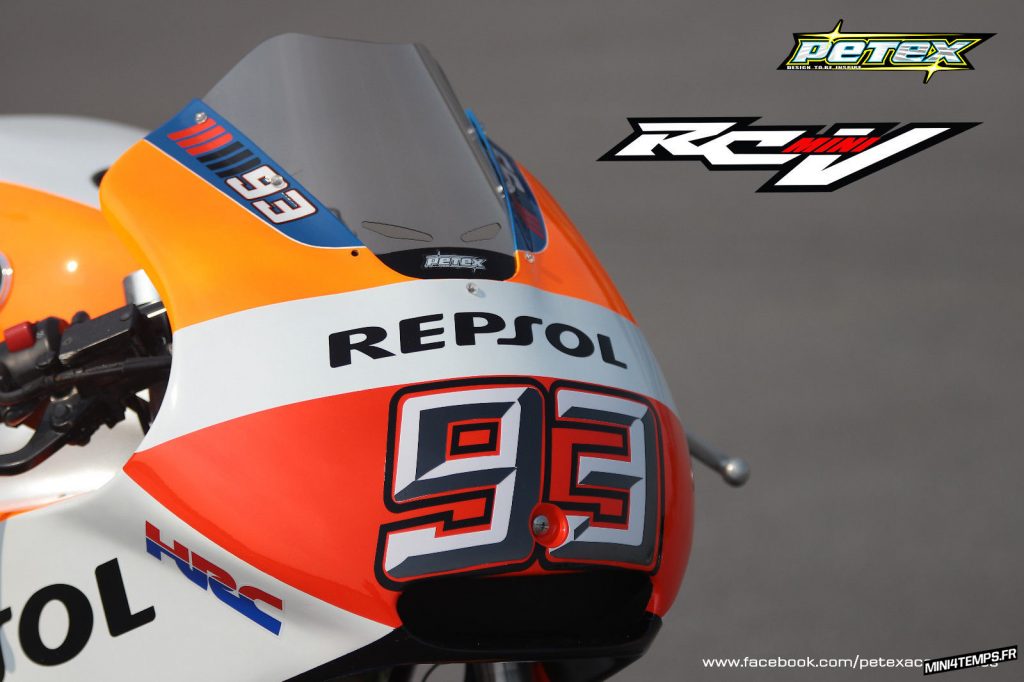 Honda GROM / MSX 125 RCV mini bodykit Petex - Mini4Temps.fr, le site ...