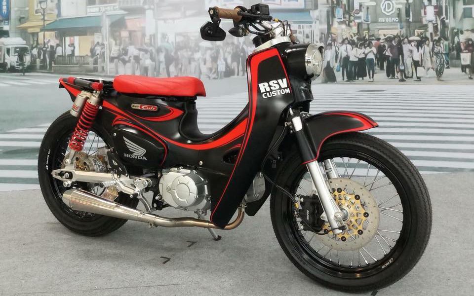 Des Honda Cub custom made in Japan - Mini4Temps.fr, le site des ...