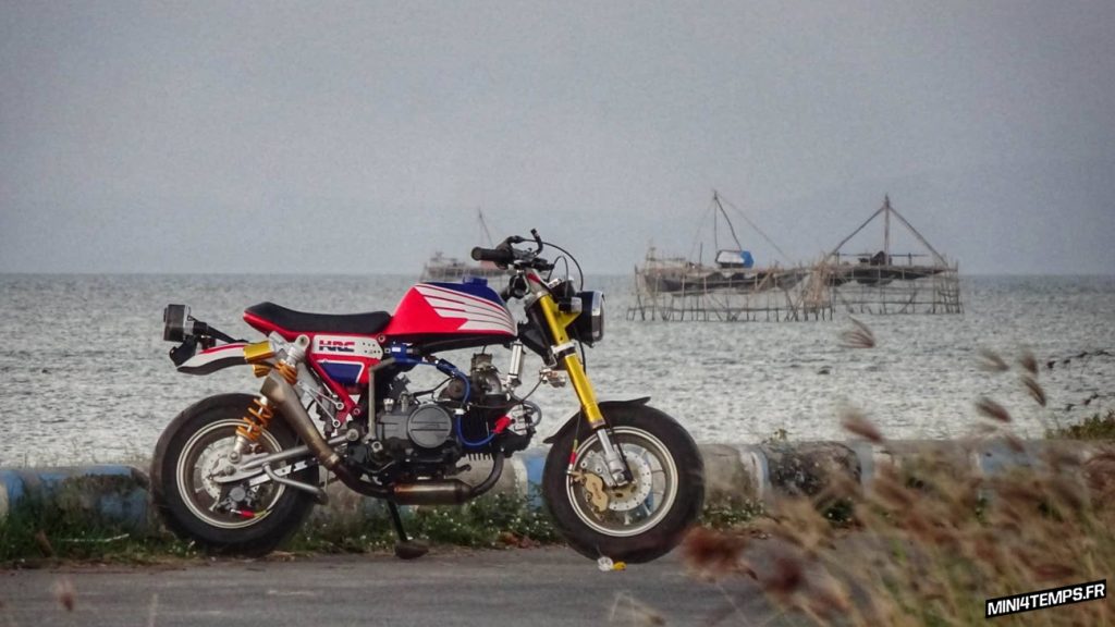 Le Honda Monkey HRC de Sandy Wei - Mini4Temps.fr, le site des ...