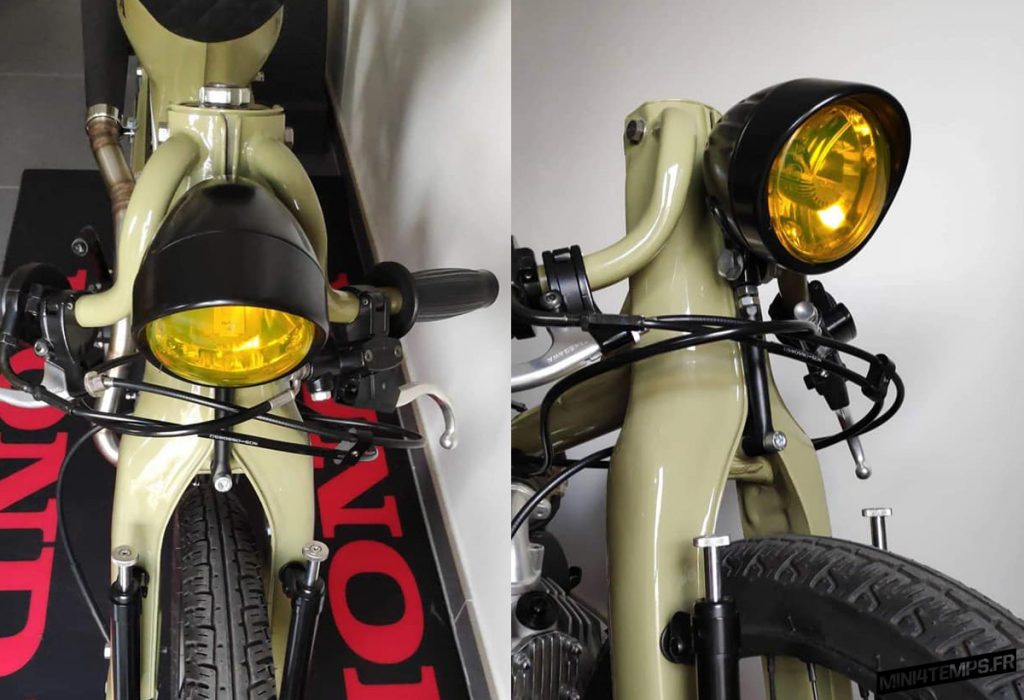 Le Honda C70 custom de LN - Mini4Temps.fr, le site des passionnés de ...