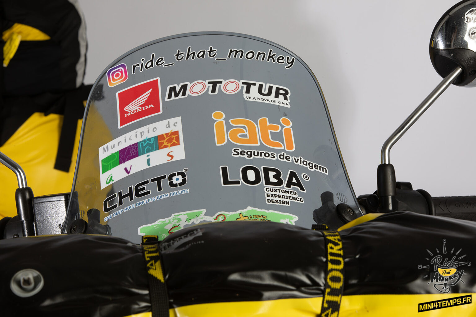 Un tour du monde en Honda Monkey 125 ! - Mini4temps.fr